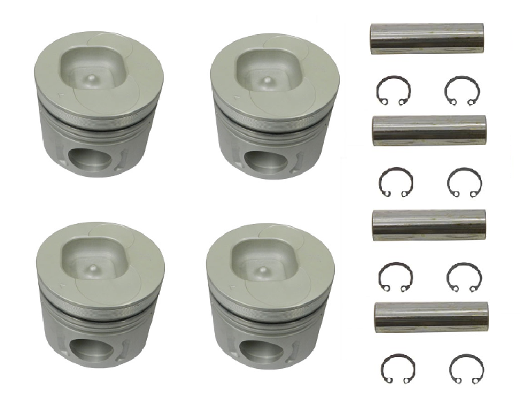 Isuzu 4JB1 Piston Set Kit - Bobcat CASE Daewoo JCB Mustang TCM free sh ...