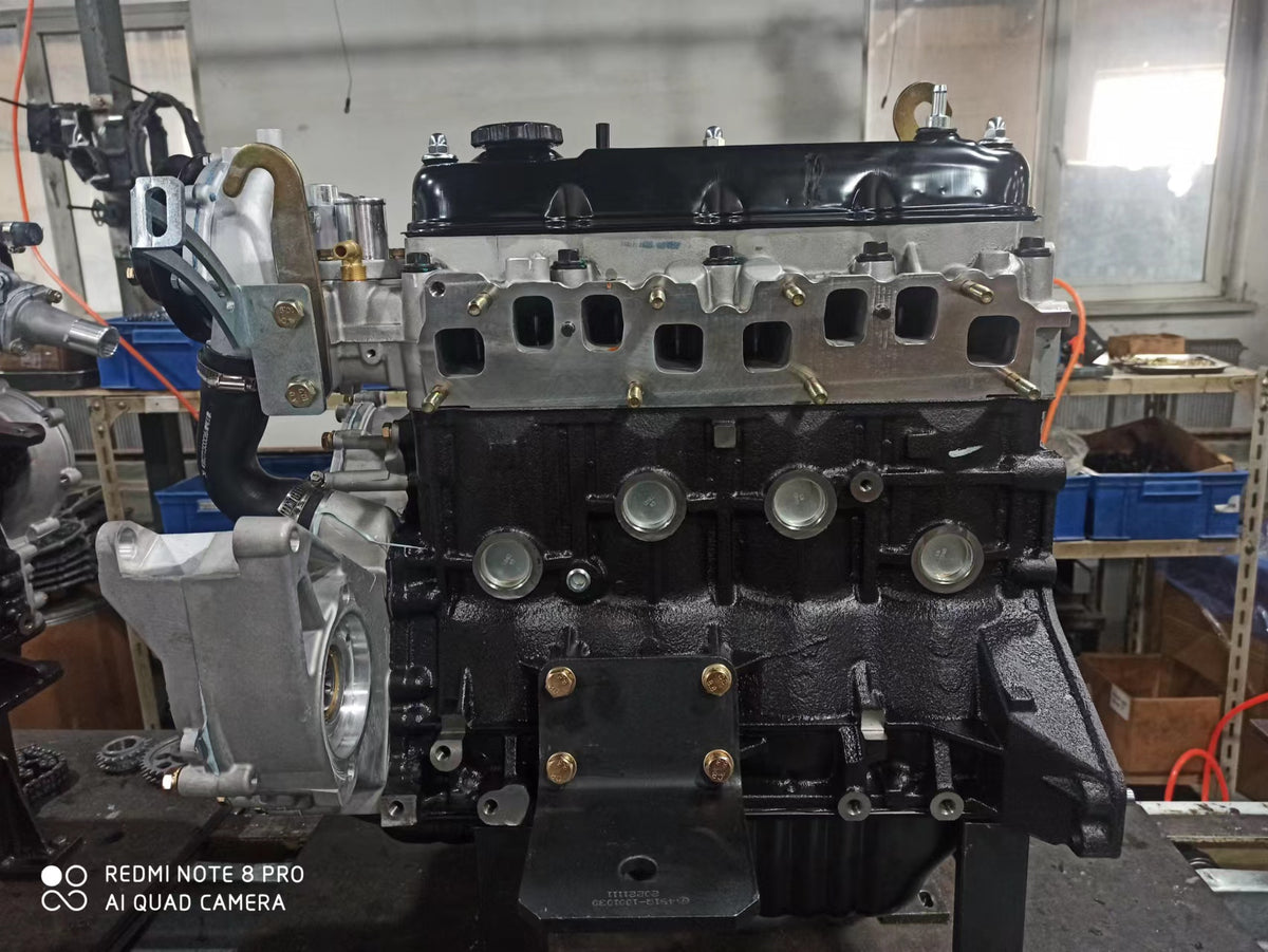 Toyota 4Y 2.2 all 4y long block forklift hi ace hi lux kohler timing c ...